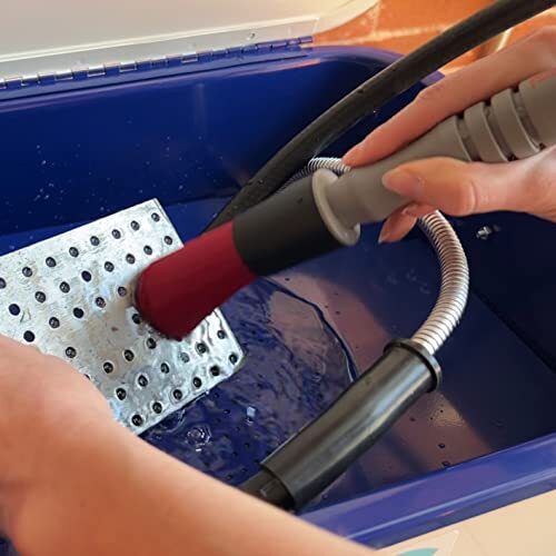 Parts Washer Flowthrough Brush Handmade Neoprene Hose Adapter Solvent ...