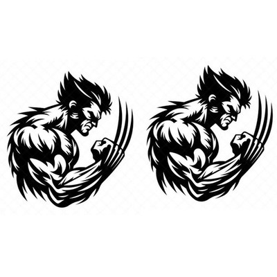 Wolverine Decal Marvel Comics Vinyl Sticker Car Truck Decal - Any Size ...