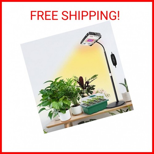 LBW Grow Light for Indoor Plants, Full Spectrum Desk LED Plant Light ...