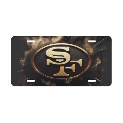 Vanity Plate, San Francisco 49ers Custom NFL Football Fan Gift, License ...