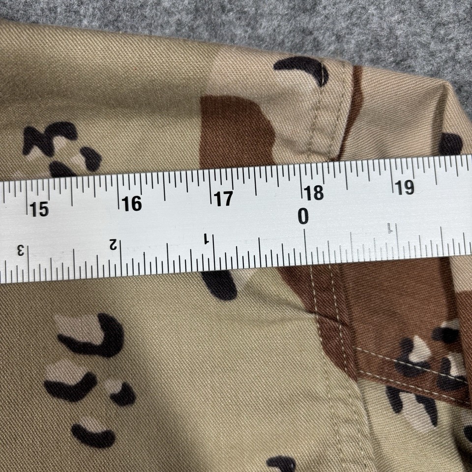 Vintage Military Jacket Men Med S Camo BDU Coat Chocolate Chip Desert ...