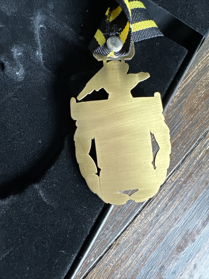 US Army Reserve Employer Ribbon Medal Award Achievement Black & Yellow ...