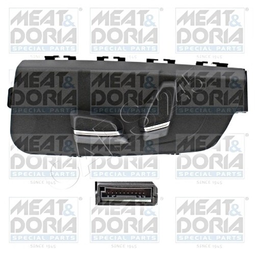 Black Left Front Seat Adjustment Switch Fits BMW F10 F18 F07 08-17 ...