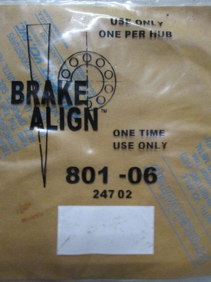 BRAKE ALIGN 801-06 BRAKE ROTOR SHIMS | eBay