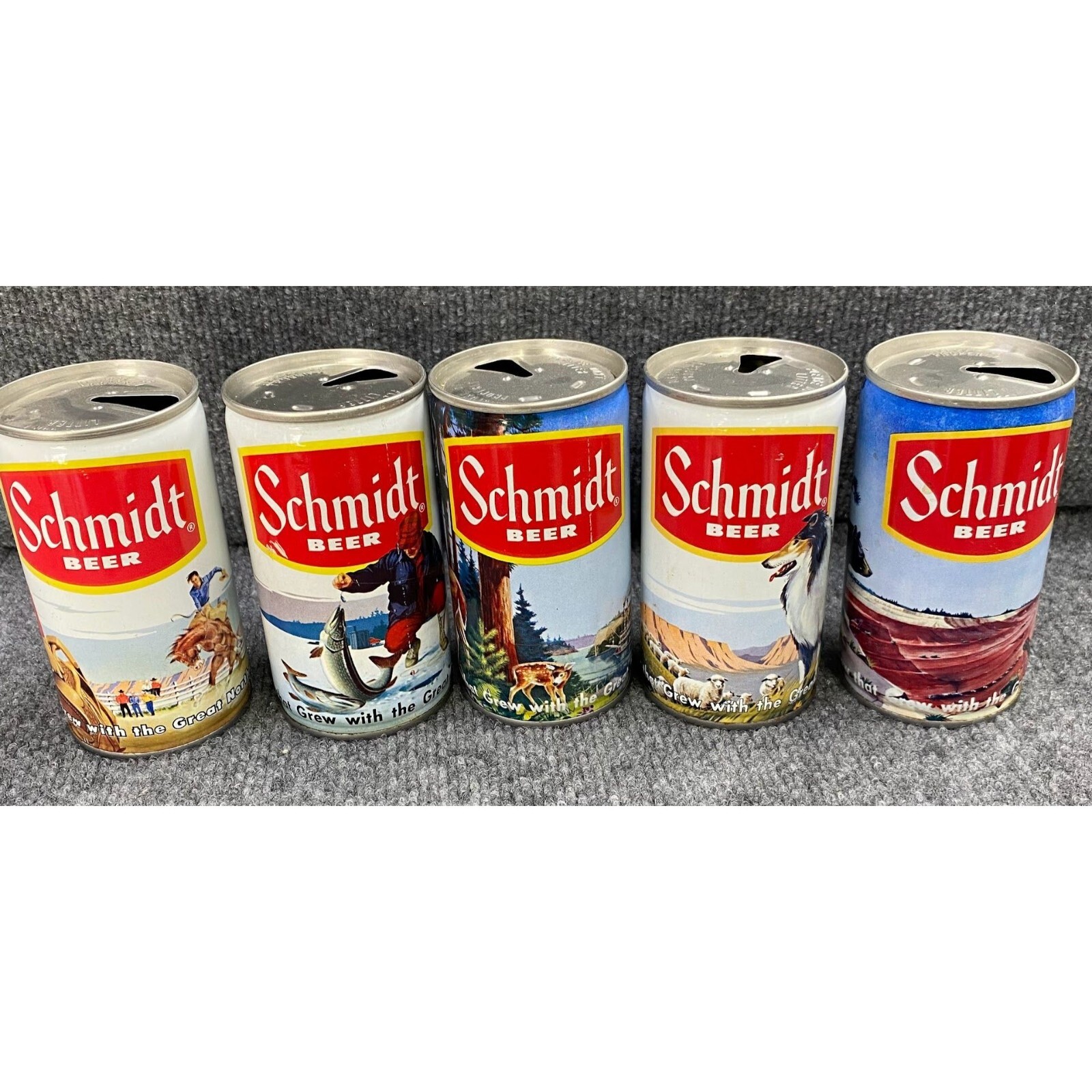 Vintage Schmidt Beer Cans lot - One of the nicest sets on eBay!! | eBay