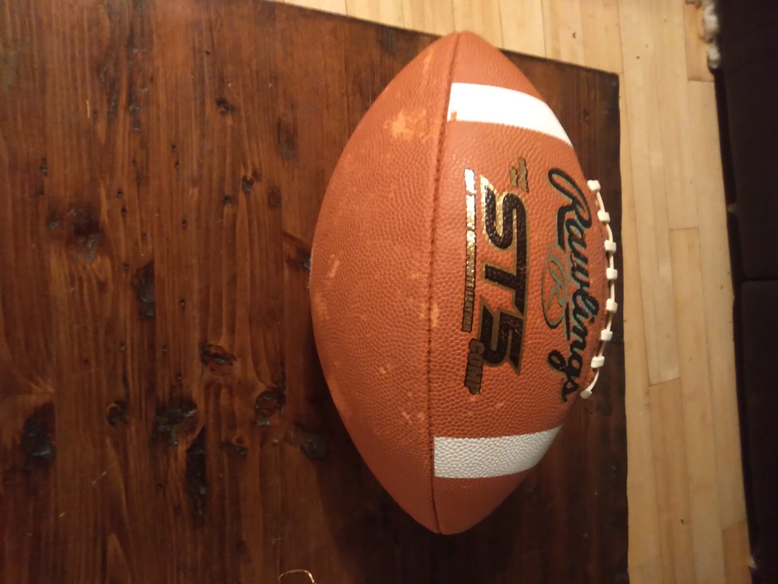New Rawlings ST5 COMP Game Ball Composite Leather Footballl- official ...