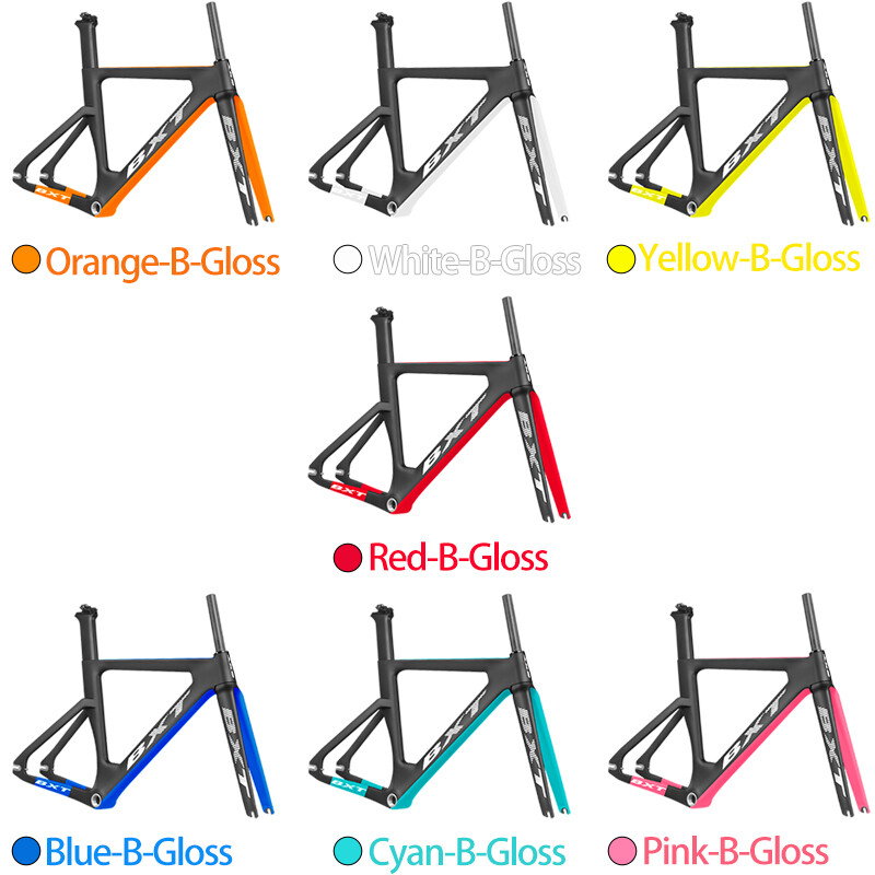 Carbon Track Frame 700C With Fork Seatpost Fixed Gear Carbon Track Bike ...