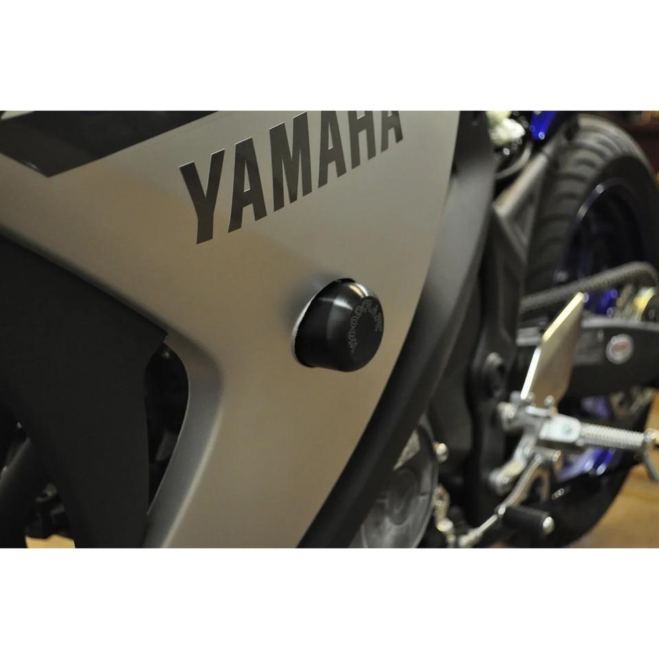 YAMAHA 2015-2026 YZF-R3 WOODCRAFT RACING FRAME SLIDER KIT WITH SHORT ...