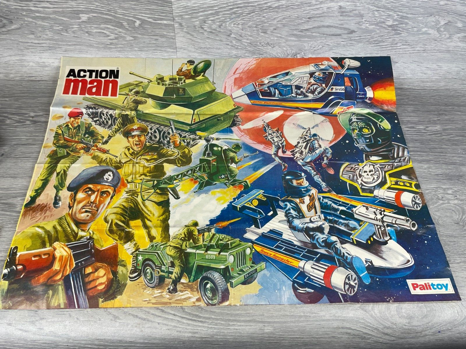 Vintage 1982 Action Man Talking Space Ranger Commander, Rare Original ...