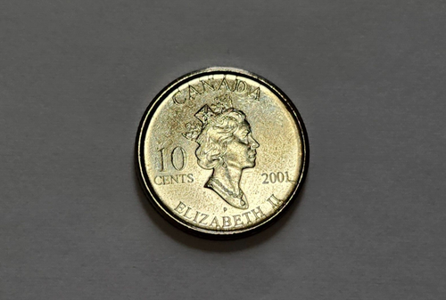 Canadian Coin Canada 10 Cents | Queen Elizabeth II | Year of Volunteers ...