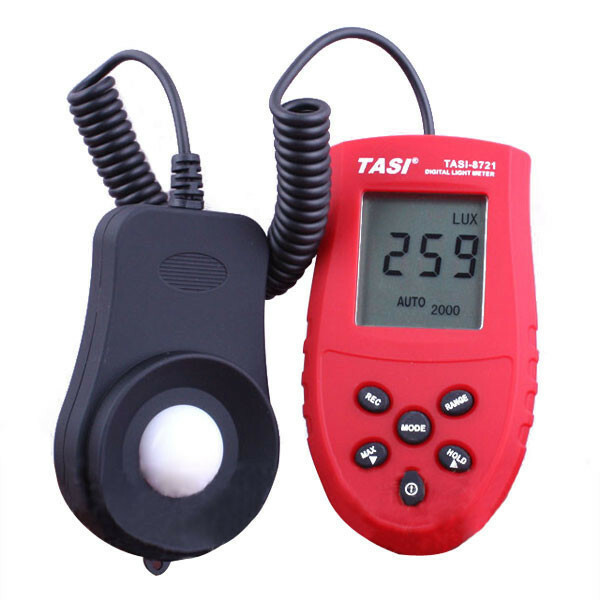 New Digital LCD Lux Photo Flash Light Meter 1 to 200.000 Luxmeter ...