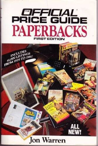 The Official Price Guide: Paperbacks - Paperback By Jon Warren - GOOD ...