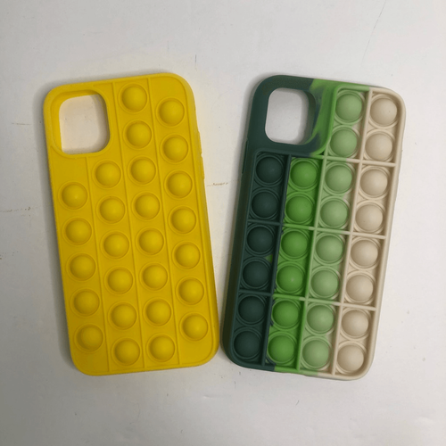 fidget popper phone case for iphone case for iphone 11 yellow green | eBay