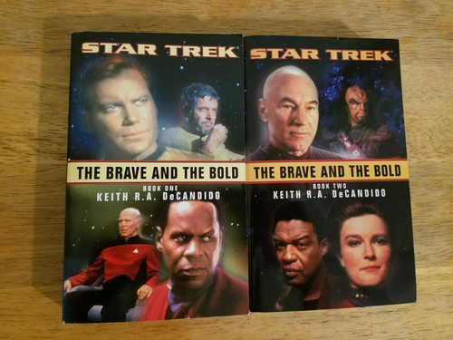 Book 1 & 2 Star Trek The Brave and the Bold Paperback Books | eBay