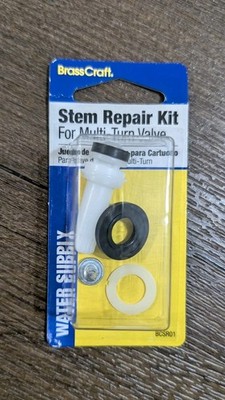 BrassCraft Stem Repair Kit for Multi-Turn Valve BCSR01 Water Supply ...