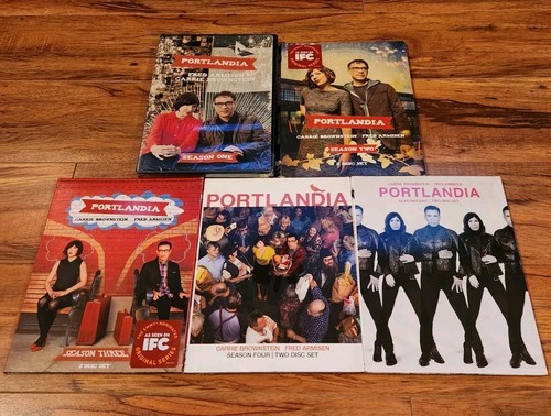 /5722 Portlandia Complete Seasons 1 2 3 4 & 8 (Armisen) DVD Lot Rare ...