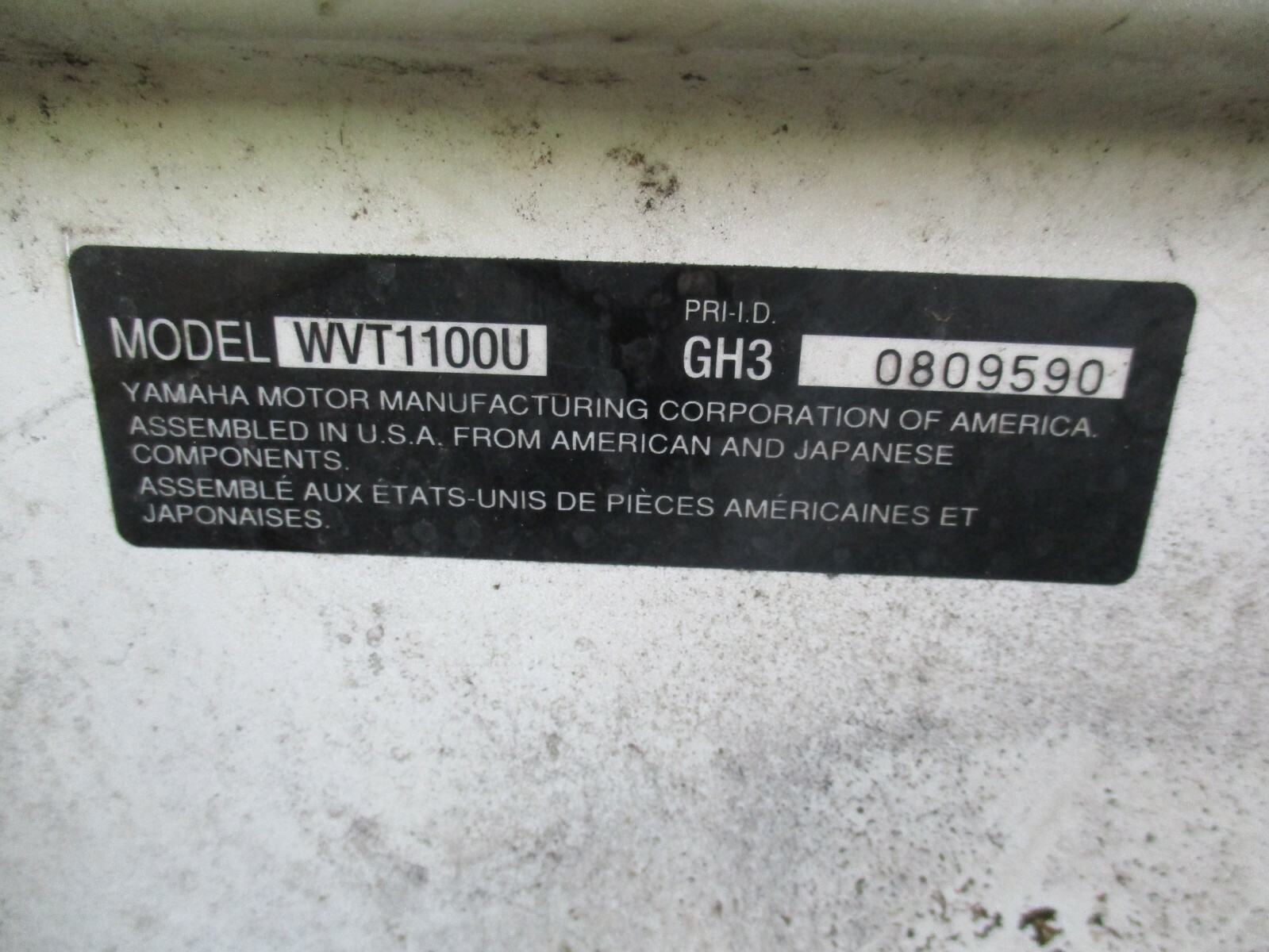 96 Yamaha Wave Venture 1100 Jet Ski Sponson Right Side WaveVenture | eBay