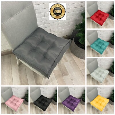 Waterproof Seat Booster Cushions Thick Pad Dining Garden Floor Chair ...