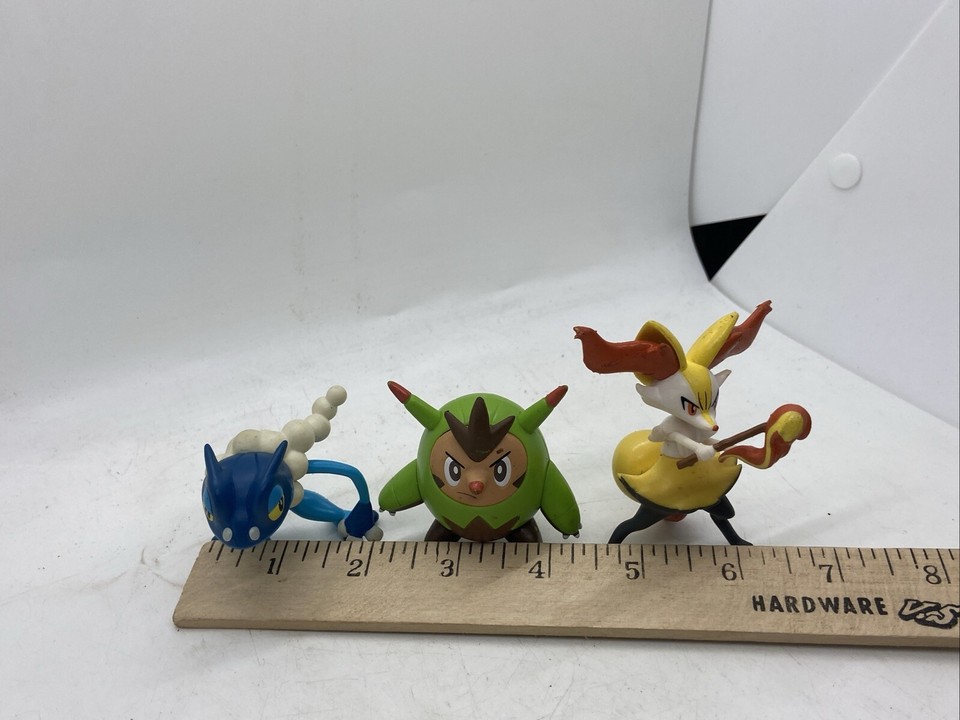 TOMY Pokemon Go 3-Pack Action Pose Figures - Frogadier Quilladin ...