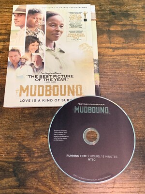 Mudbound FYC DVD 2017 Netflix Screener Mary J Blige For Consideration ...