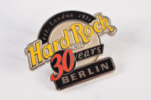 Vintage Hard Rock Café Lapel/Hat Pin Pinback 30 Year Anniversary Berlin ...