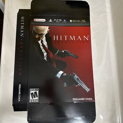 Hitman Absolution Gamestop Display Box Promo | eBay