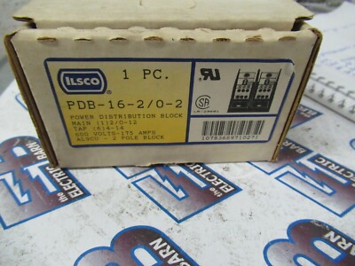 Terminal Blocks - Ilsco Power Distribution Block