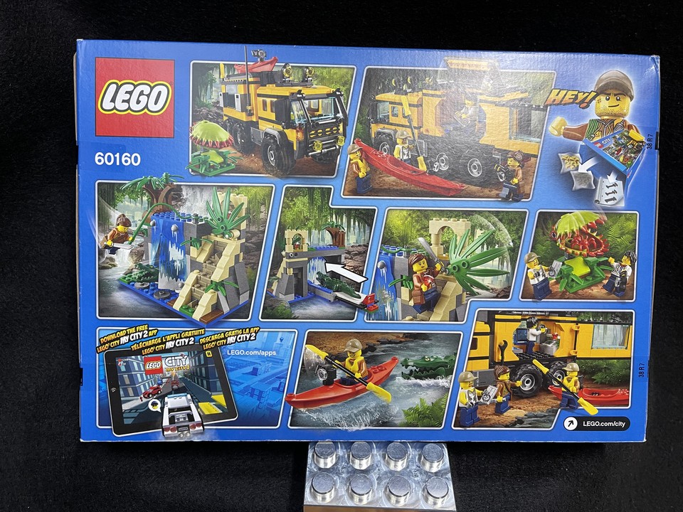 LEGO 60160 2017 City Jungle Mobile Lab Carnivorous plant Waterfall ...