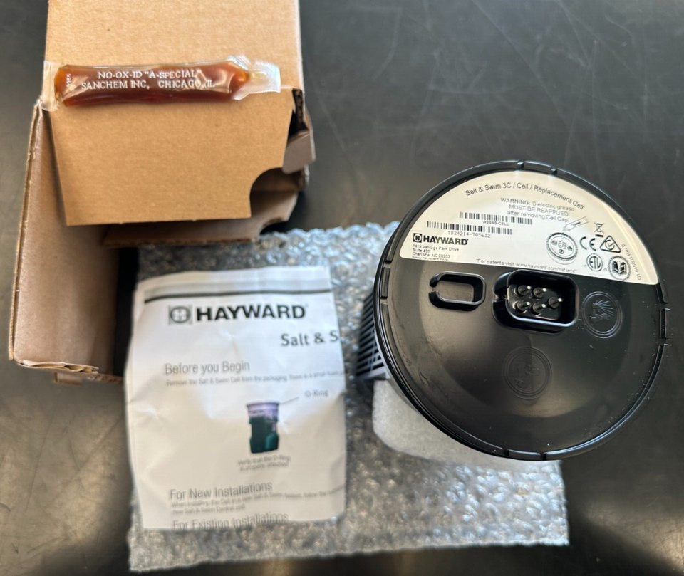 Hayward W3SAS-CELL Salt & Swim 3C Replacement Salt Cell for Pro and DIY ...