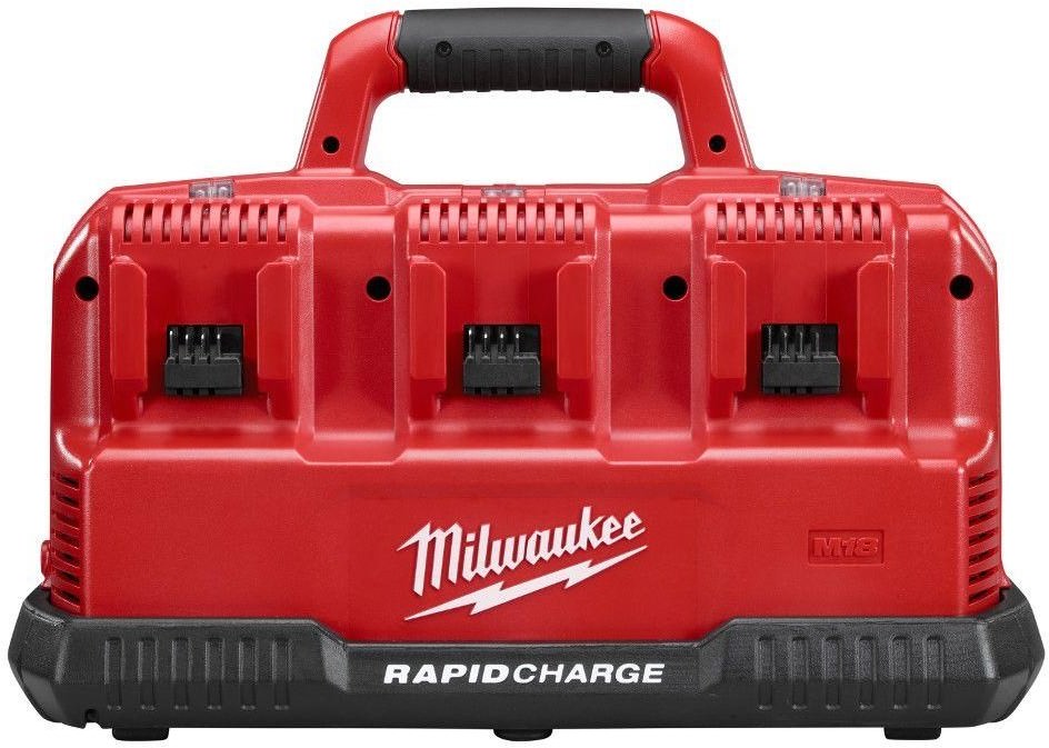 Milwaukee Rapid Battery Charger M12 M18 Lithium-ion 6-Port Sequential ...