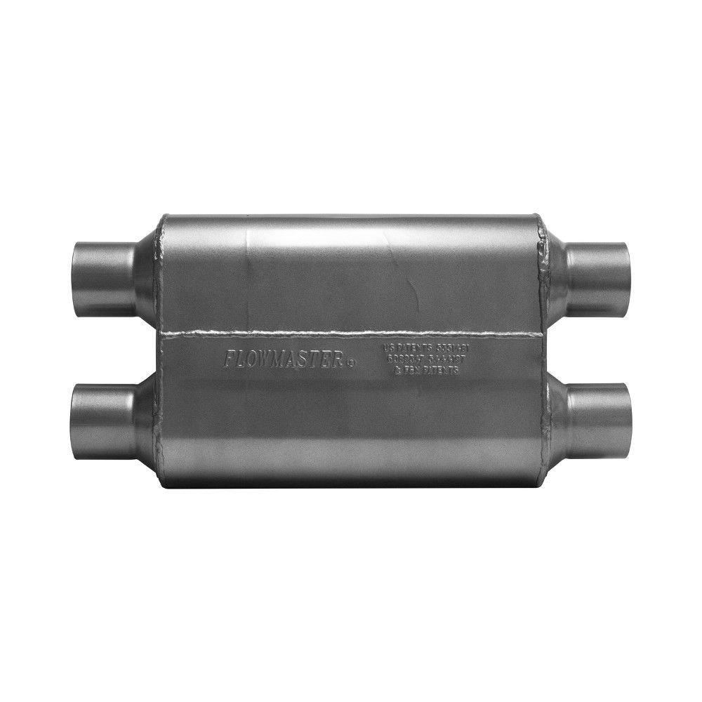 Flowmaster 425404 Original 40 Series Muffler 2.5" Dual Inlet / 2.5 ...