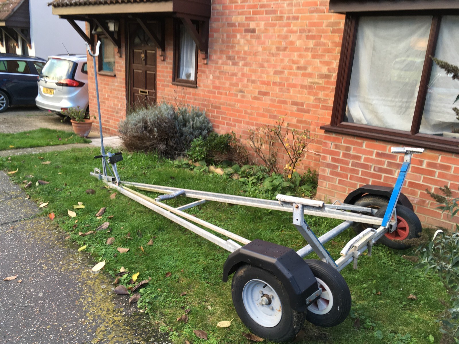 300 cm dinghy combi road trailer with launching trolley | eBay