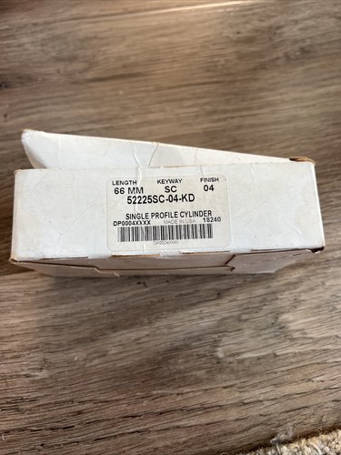 Kaba Ilco Profile Cylinder Single Cylinder SC1 Keyway Brass 52225SC-04 ...