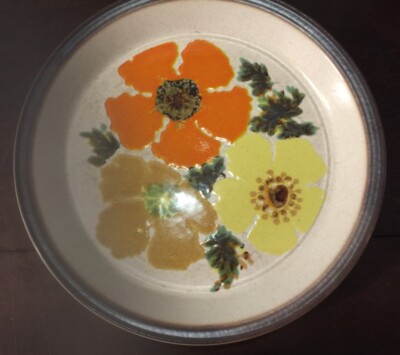 DOVERSTONE STAFFORDSHIRE ENGLAND HEATHER 10" DINNER PLATE DISH BOUQUET ...
