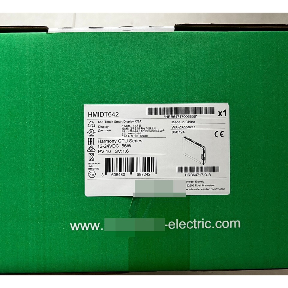 1PC New Schneider HMIDT642 12.1 TOUCH SMART DISPLAY XGA 12-24VDC 56W | eBay