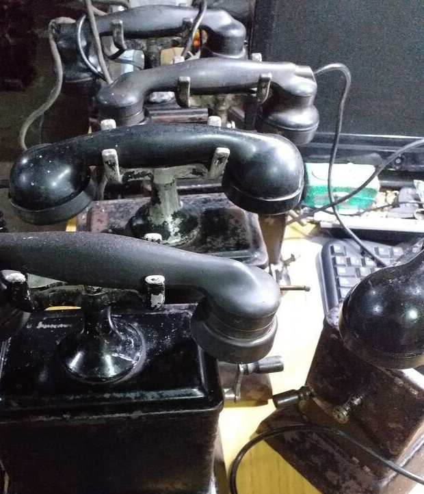 Vintage Antique Railroad Ericsson AC-550 Railway Telephone | eBay