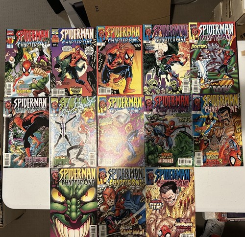 Spiderman Chapter One 1-12 + 0 - Complete Comic Set 1998 - Marvel ...