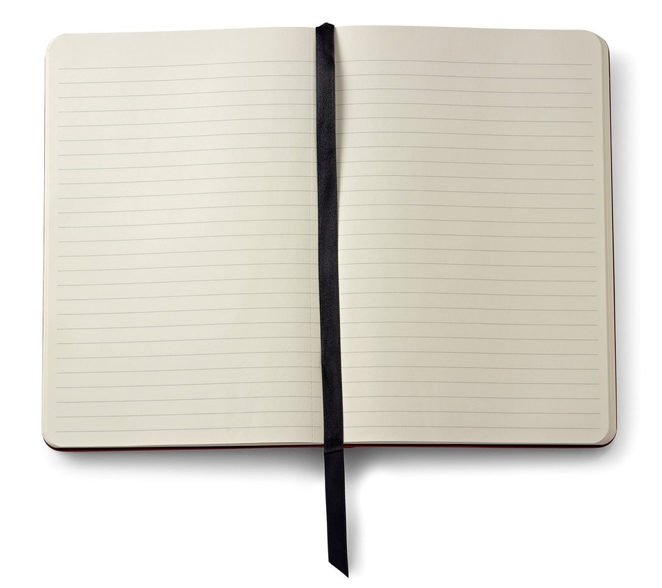Medium Leatherette Hardcover Journal 160 Acid-Free Line Pages, 100 GSM ...