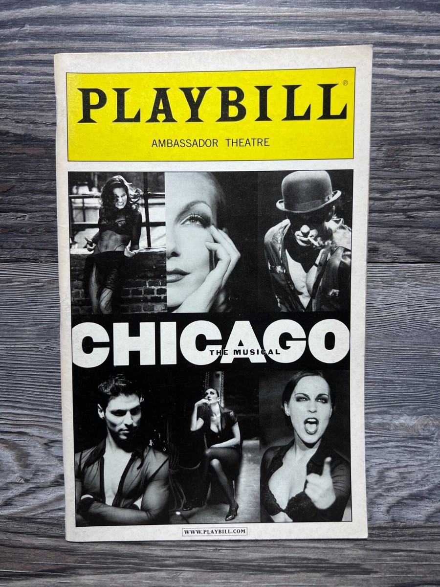Chicago The Musical Playbill