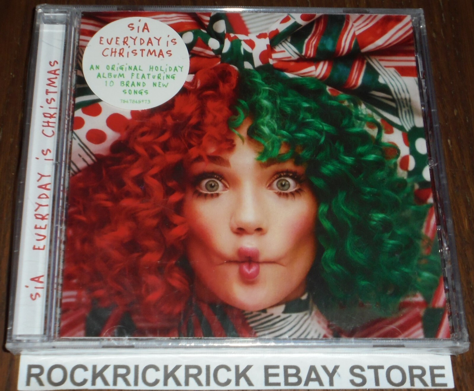 SIA - EVERYDAY IS CHRISTMAS -10 TRACK CD- MONKEY PUZZLE / ATLANTIC ...