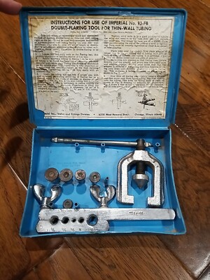 GOULD Imperial Eastman Tubing Tool Kit No.93-FB Double Flaring Tool ...