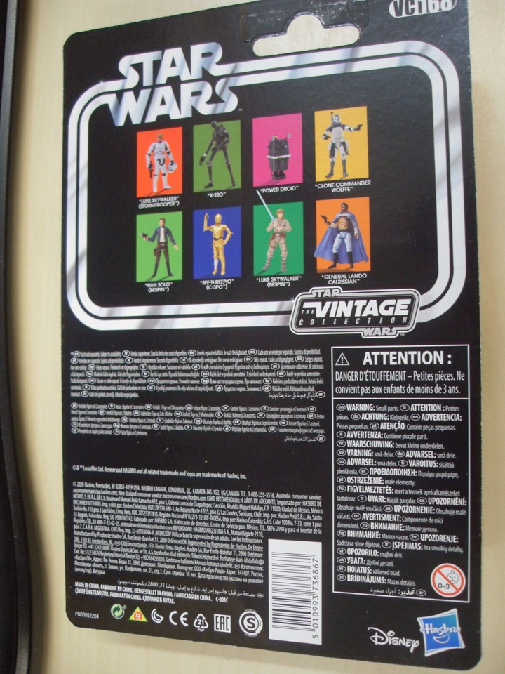 2020 Star Wars Vintage Col. Clone Commander Wolffe VC168 Temuera ...