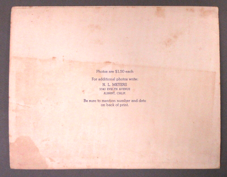 circa 1950 Souvenir Photograph MILTON NELSON'S ORINDA WILLOWS ...