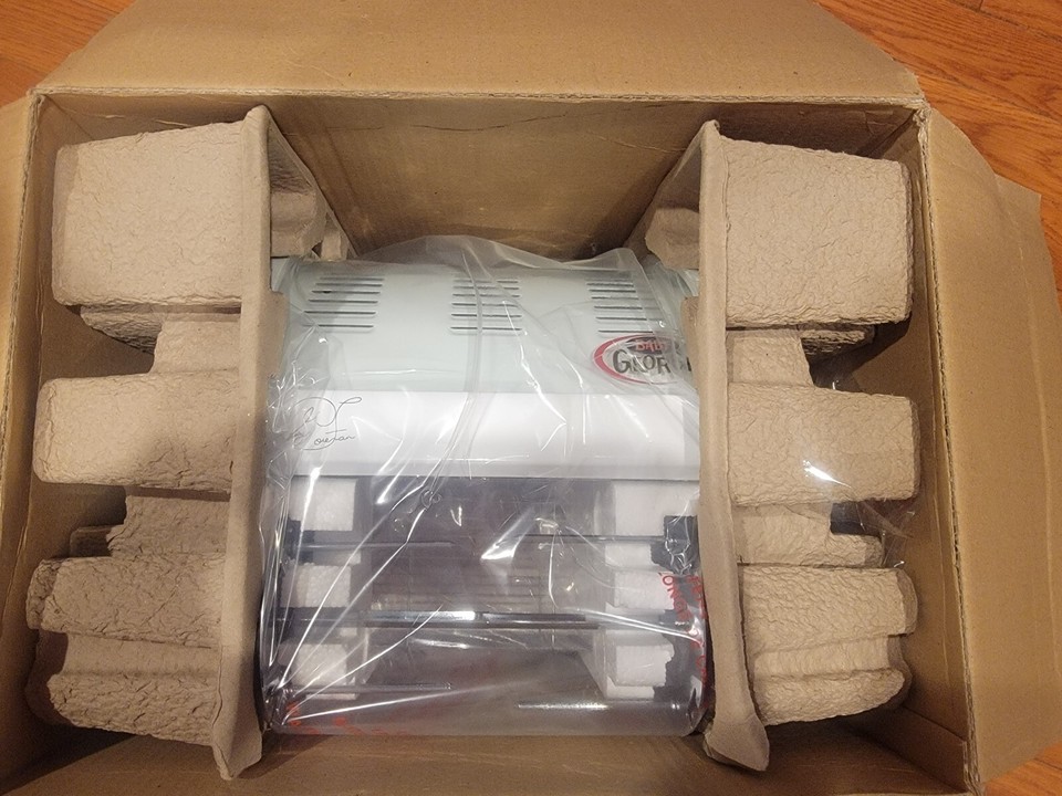 Baby George Foreman Rotisserie Roaster Cooker GR82B Cook Lean NEW. | eBay