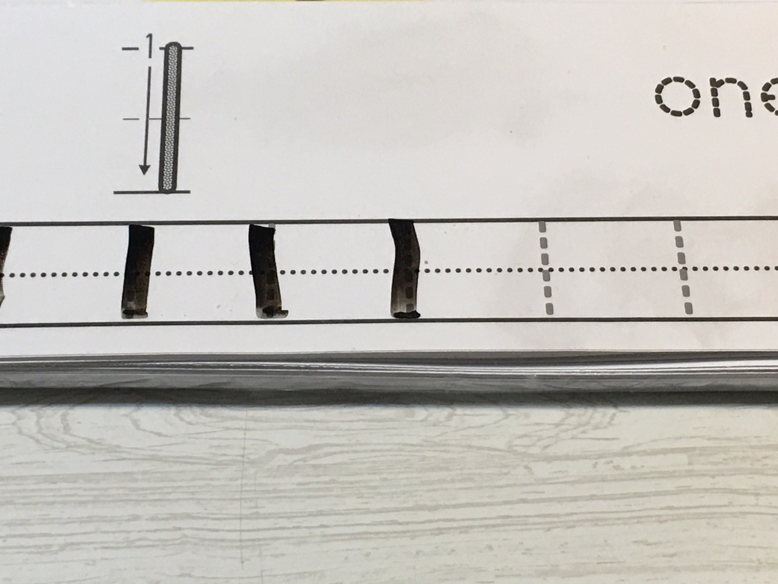 Numbers 1-20 Directional lines -laminated dry erase cards. Preschool ...
