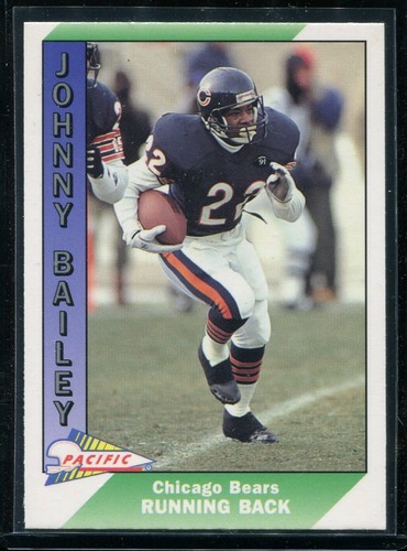 1992 Pacific Football Johnny Bailey #40 Chicago Bears | eBay