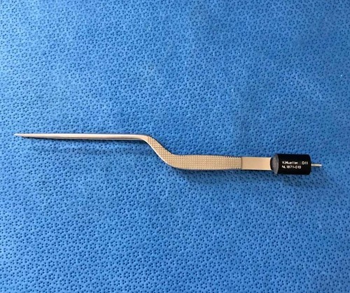 V. Mueller NL171-010 Fox Bayonet Bipolar Forcep, 1mm X 18cm, Straight ...