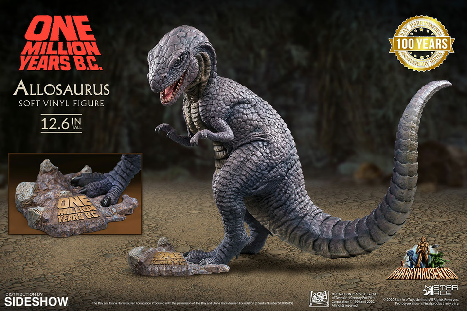 Ray Harryhausen Allosaurus Normal Ver. Statue Limited Star Ace Sideshow ...