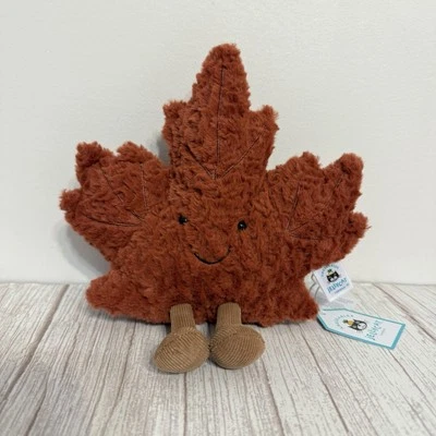Jellycat Canadian Indigo Exclusive Amuseables Mr Maple Leaf