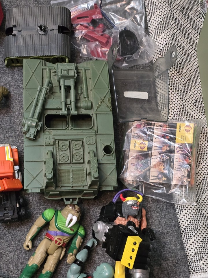 Gi Joe Thundercats Gobots Cops N Crooks Smurfs Huge Lot 70s 80s 90s ...